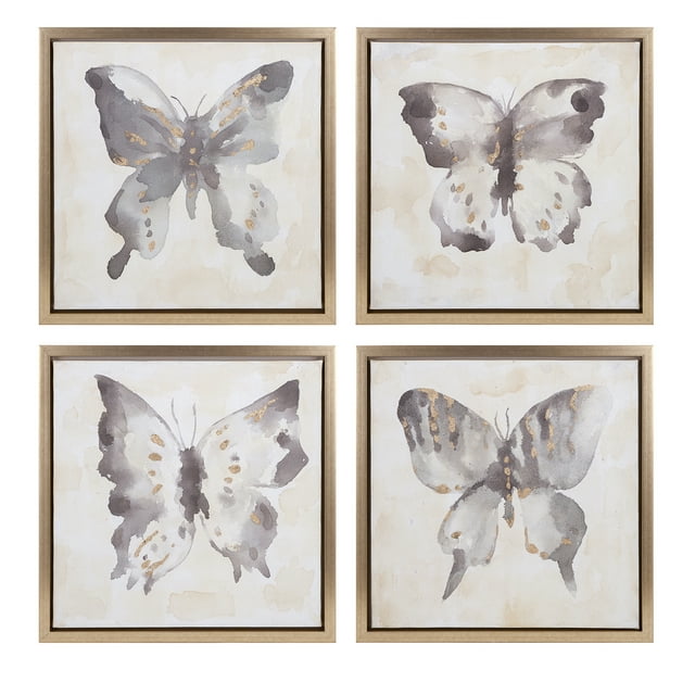 Beautiful Allurement Framed Oil Paintings - Assorted 4 - Walmart.com