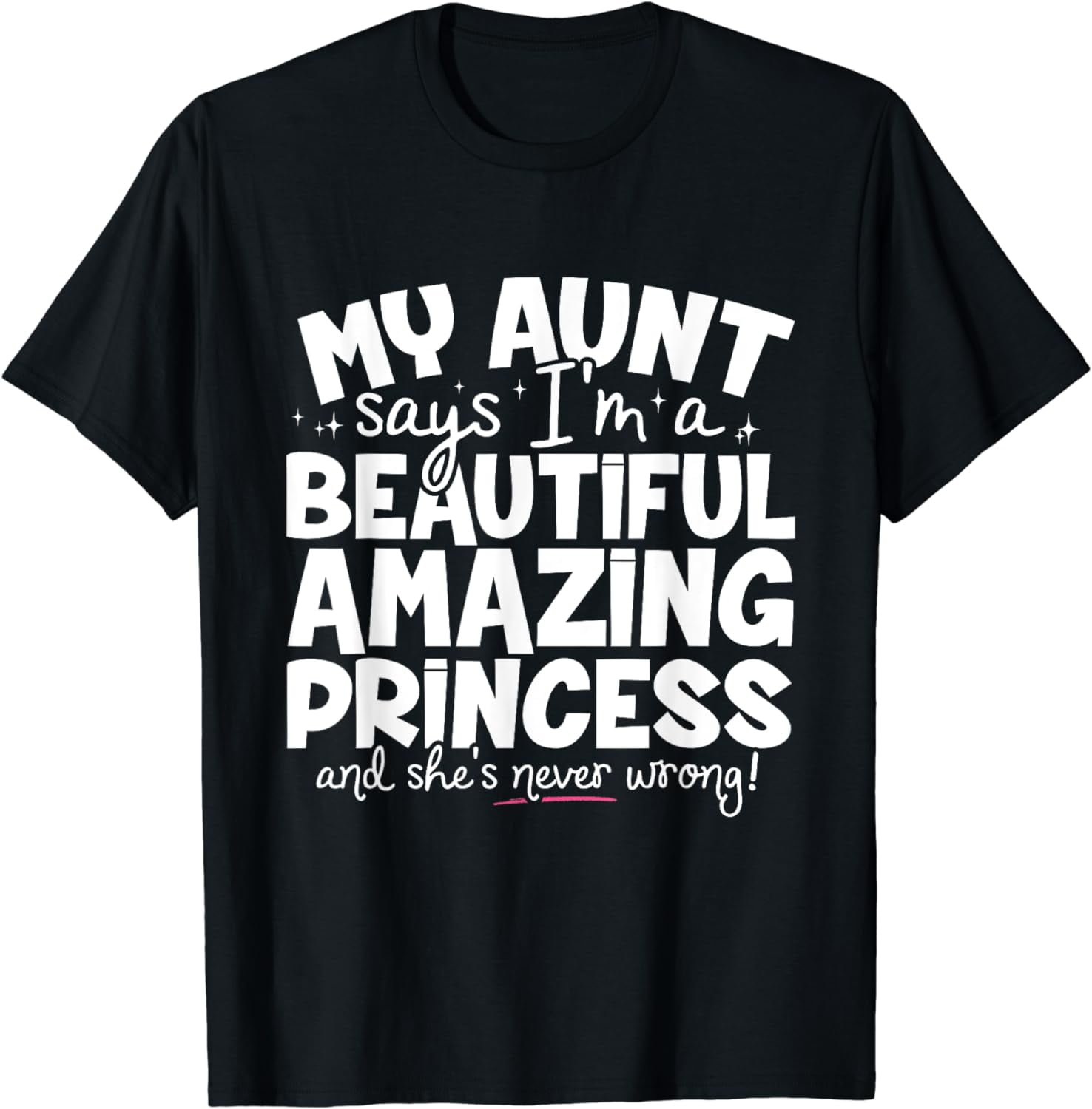 Beautiful Amazing Princess For Niece From Aunt Funny Funny Creative ...