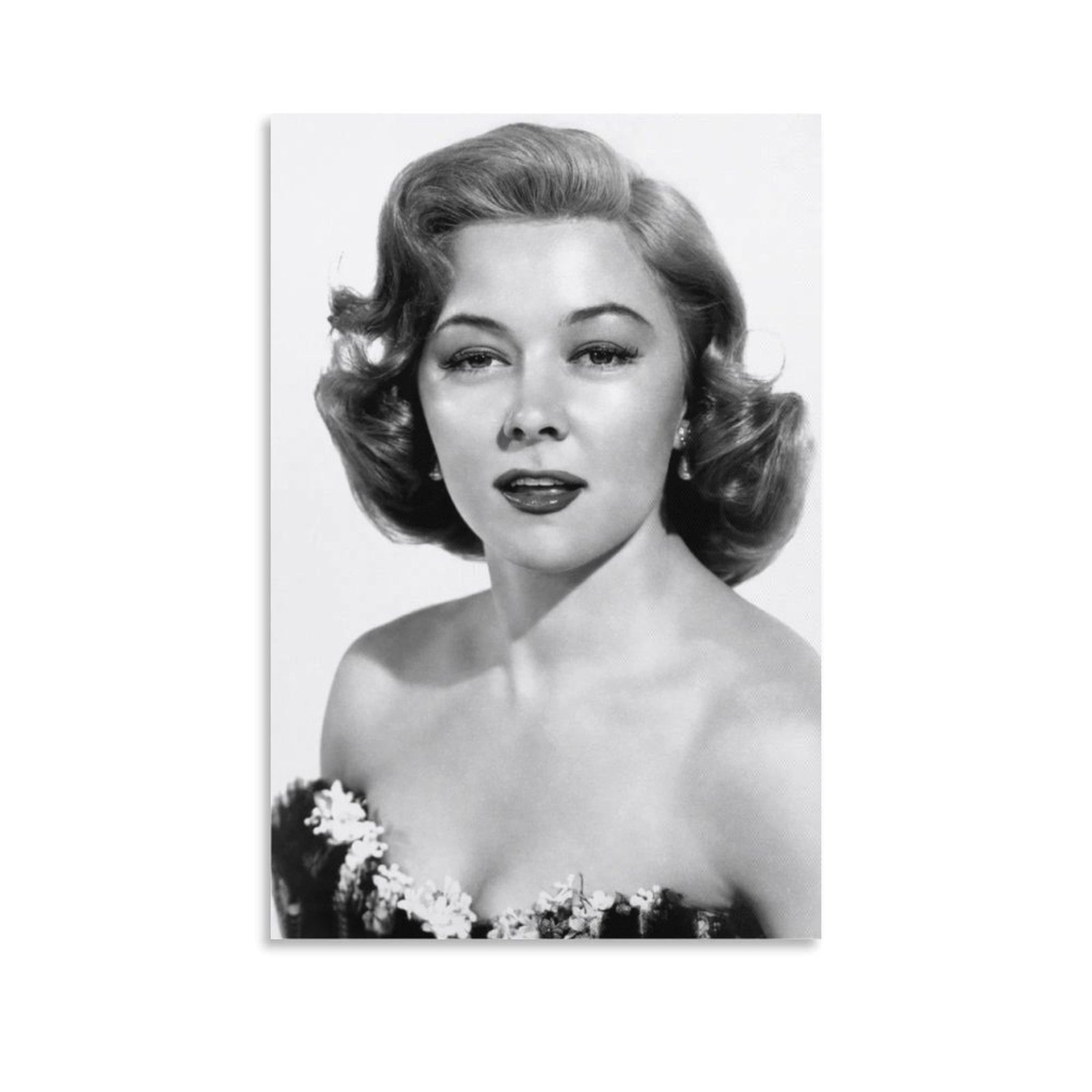 Beautiful American Stage Actress Gloria Graham Poster1 Gifts Canvas ...