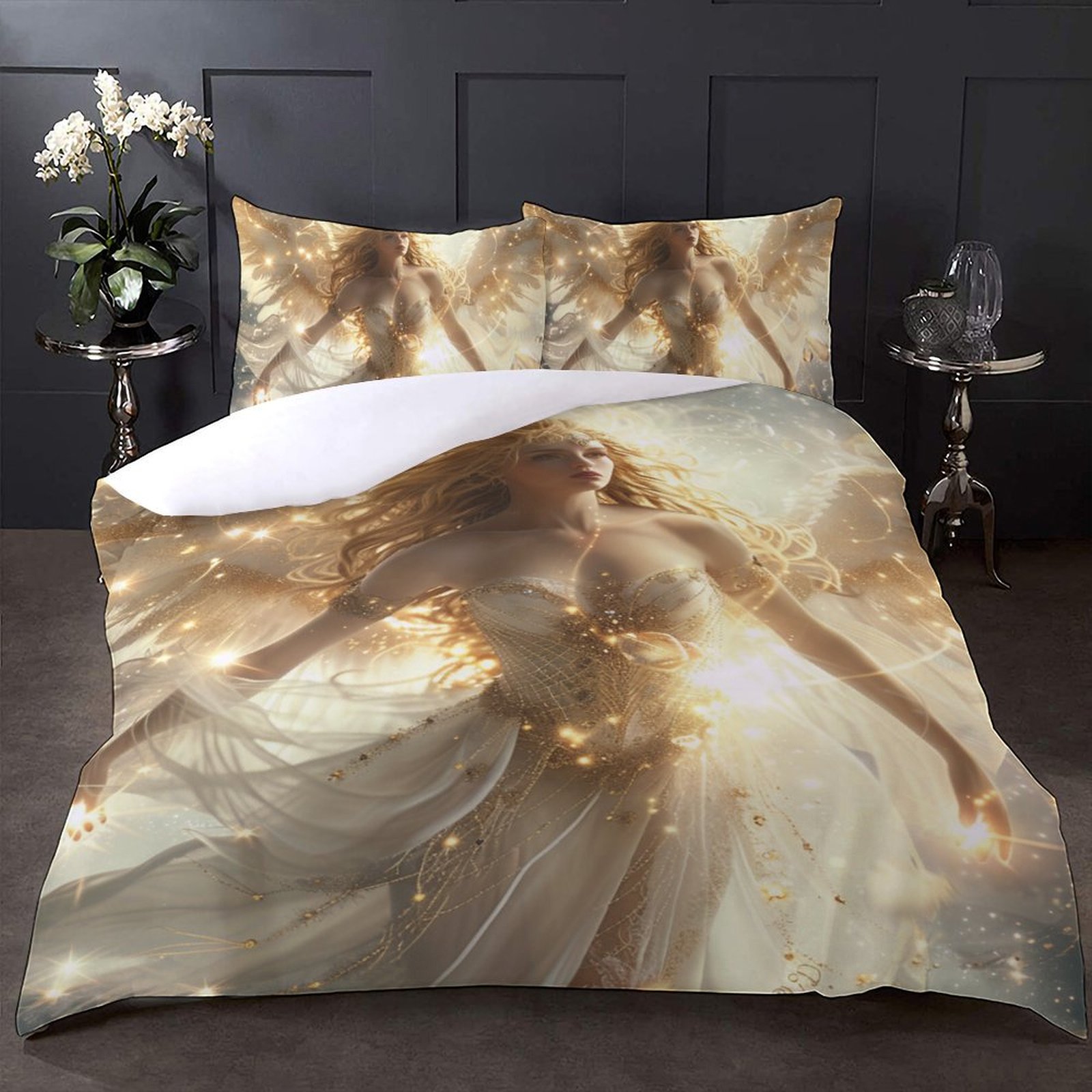 Beautiful Angel 3D Printed Duvet Cover Quilt Cover Comforter Covers ...