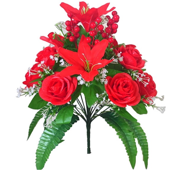 Beautiful Artificial Silk Artificial Flowers Wedding Valentine's Day ...