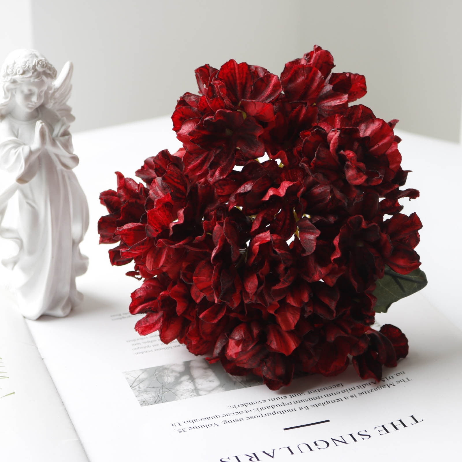 Beautiful Artificial Silk Fake Flowers Wedding Valentines Bouquet ...
