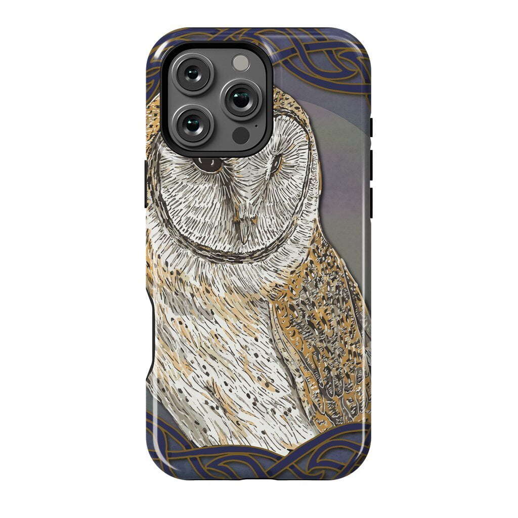 Beautiful Barn Owl for iPhone 11 to 17 Pro Max Compatible Phone Case ...