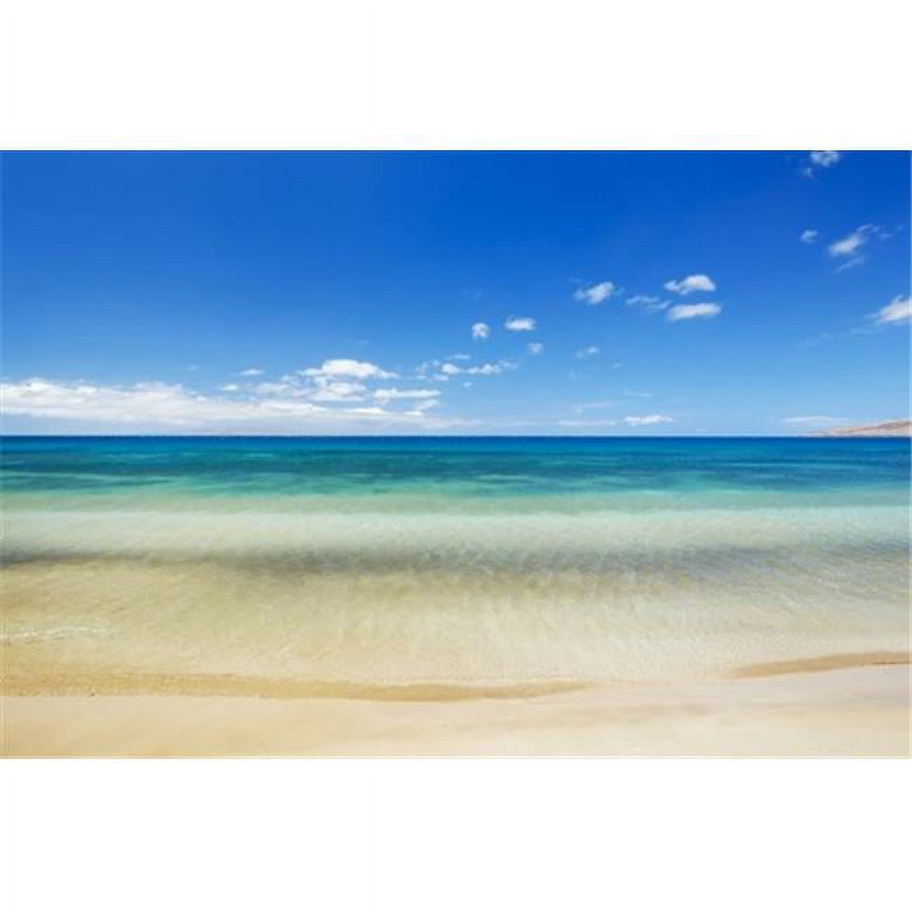 Beautiful Beach & Tropical Sea Poster Print by Design Pics Vibe, 17 x ...