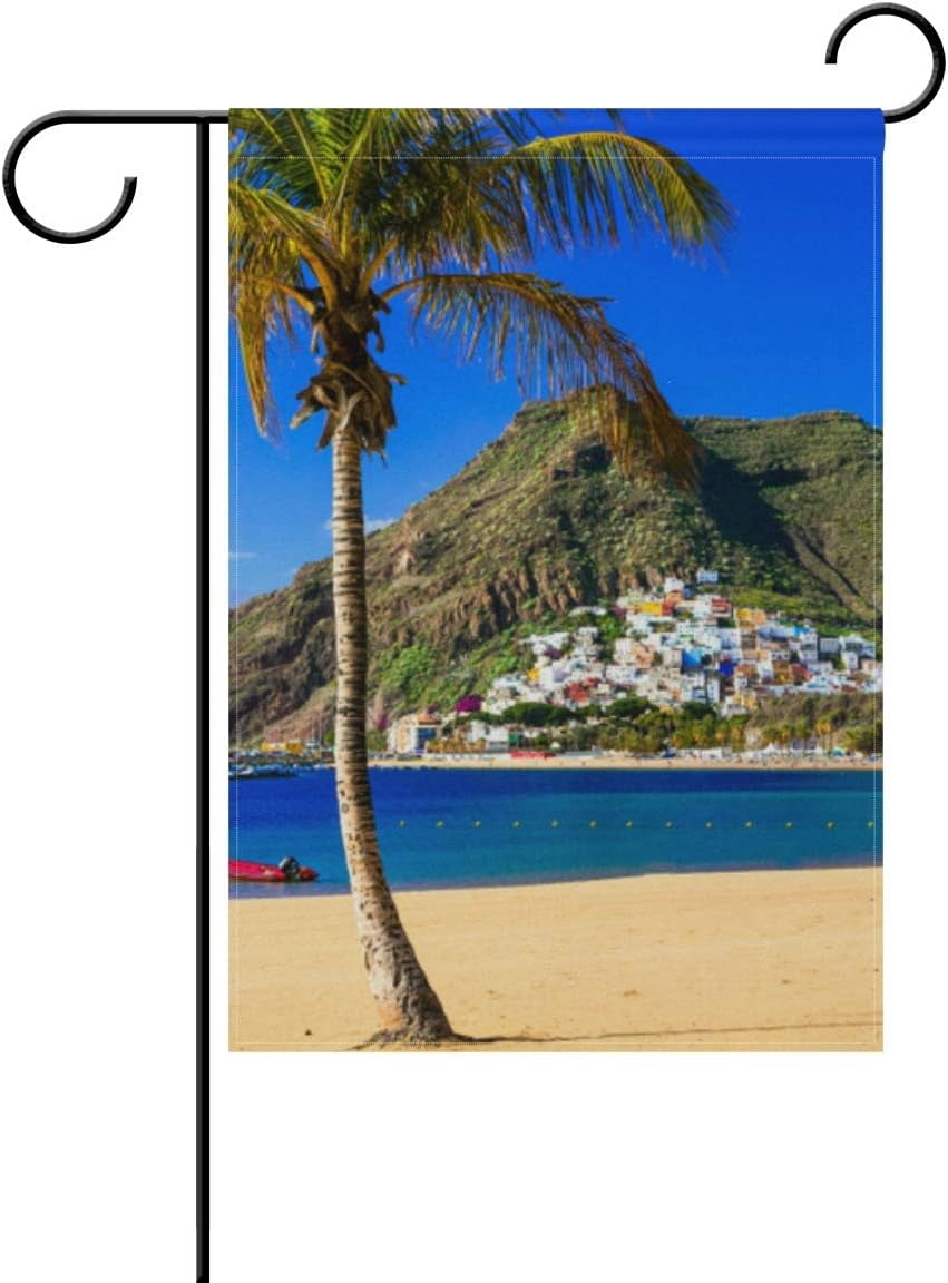 Beautiful Beaches Decorative House Flag 28 x 40 inch Double Sided Yard ...