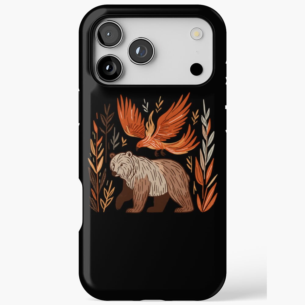 Beautiful Bear Phoenix Phone Cover for iPhone 11 12 13 14 15 16 17 Pro Max - Walmart.com