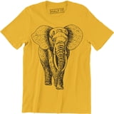 Beautiful Big Elephant Spirit Animal Lover Men's Gift T-Shirt - Walmart.com