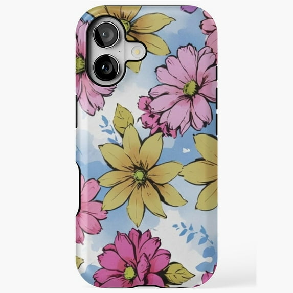 Beautiful Big Flowers Artistic Garden Bloom for iPhone 17 to 11 Pro Max ...