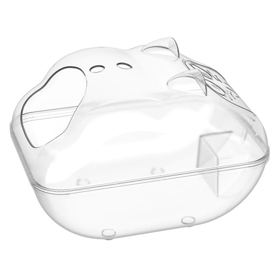 Beautiful Bite-resistant Hamster Sand Bath Digging Sand Container for ...