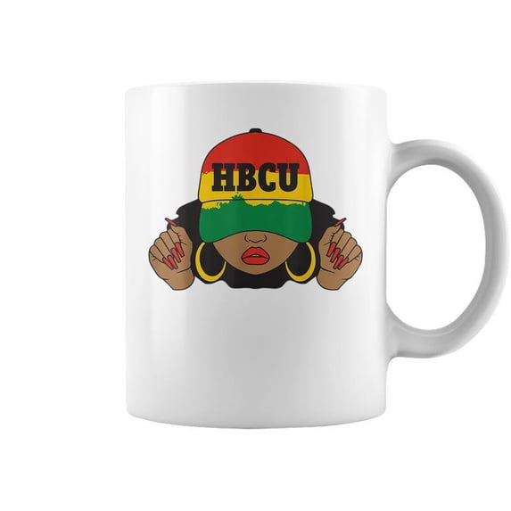 Beautiful Black Hbcu Student In Hat Coffee Mugs - Walmart.com