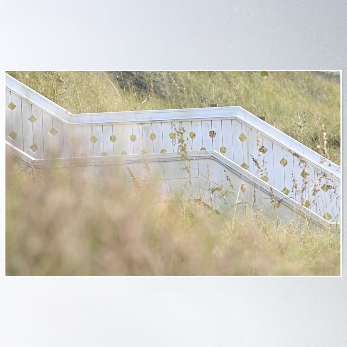 Beautiful Boardwalk Poster Wall Art, Modern Wall Decor For Living Room ...