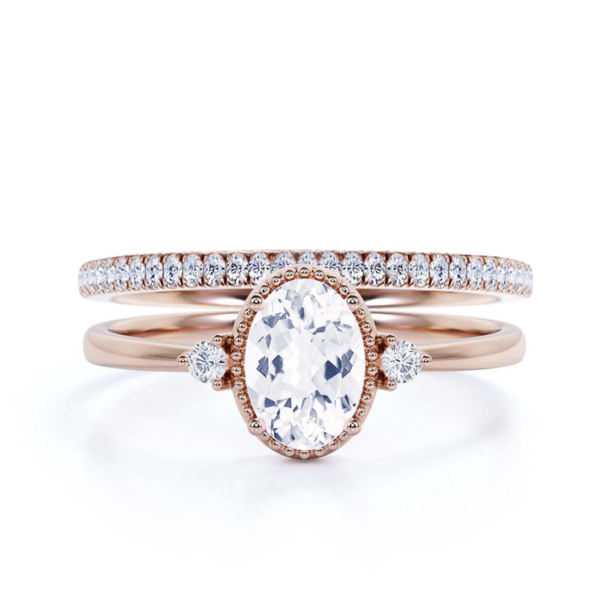 Beautiful Boho And hippie 1.85 Carat Oval Cut Diamond Moissanite ...