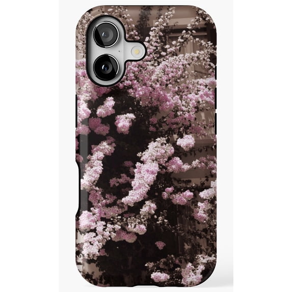 Beautiful Bougainvillea Island House Art Phone Case for iPhone 17 16 15 ...