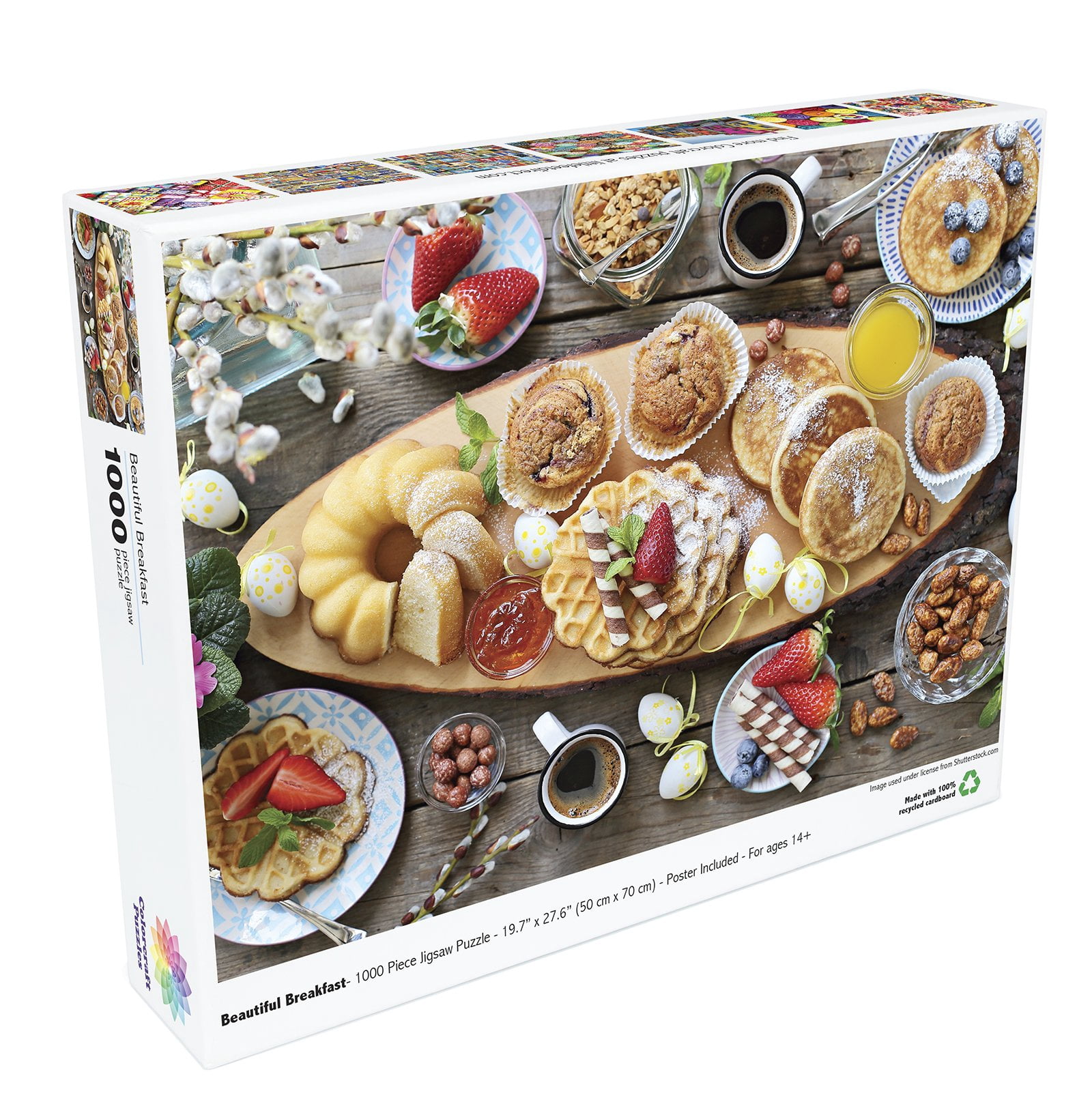 Beautiful Breakfast - 1000 Piece Jigsaw Puzzle - Walmart.com