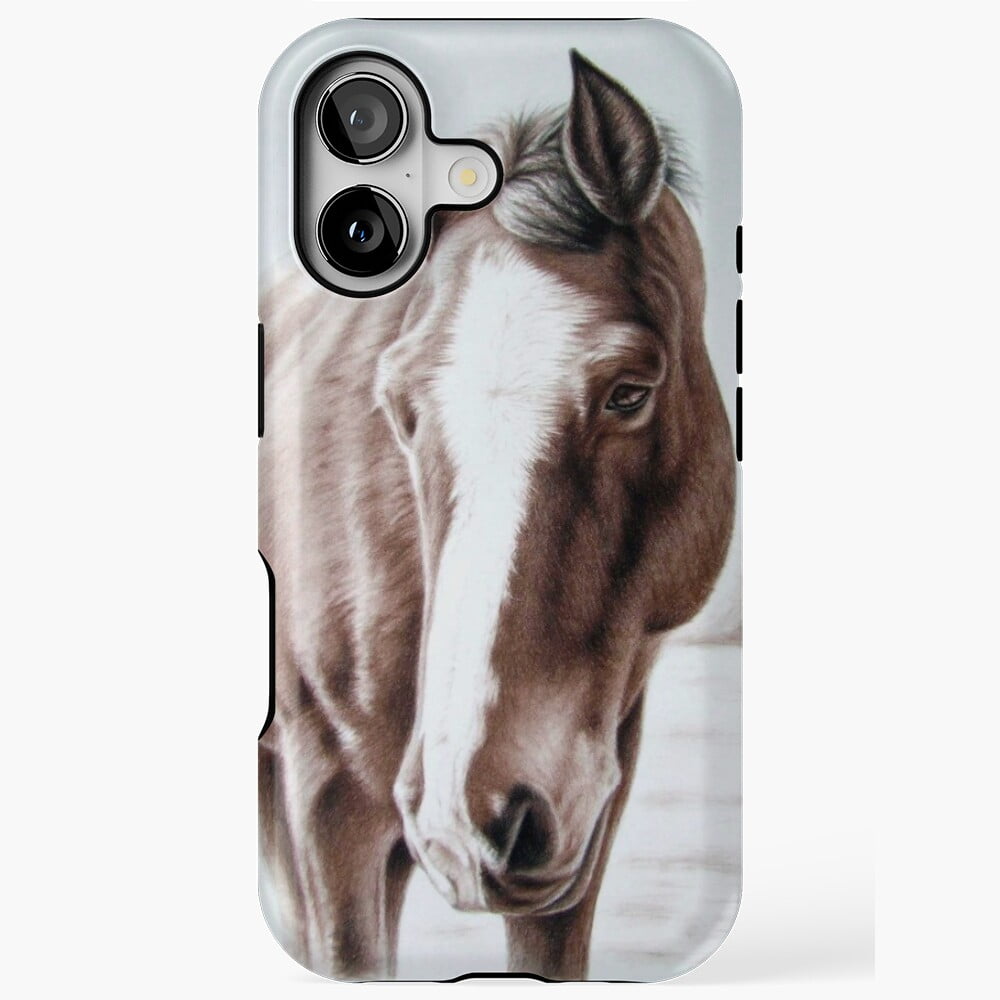 Beautiful Brown Horse Equestrian Phone Case 17 16 15 14 13 12 11 Pro ...