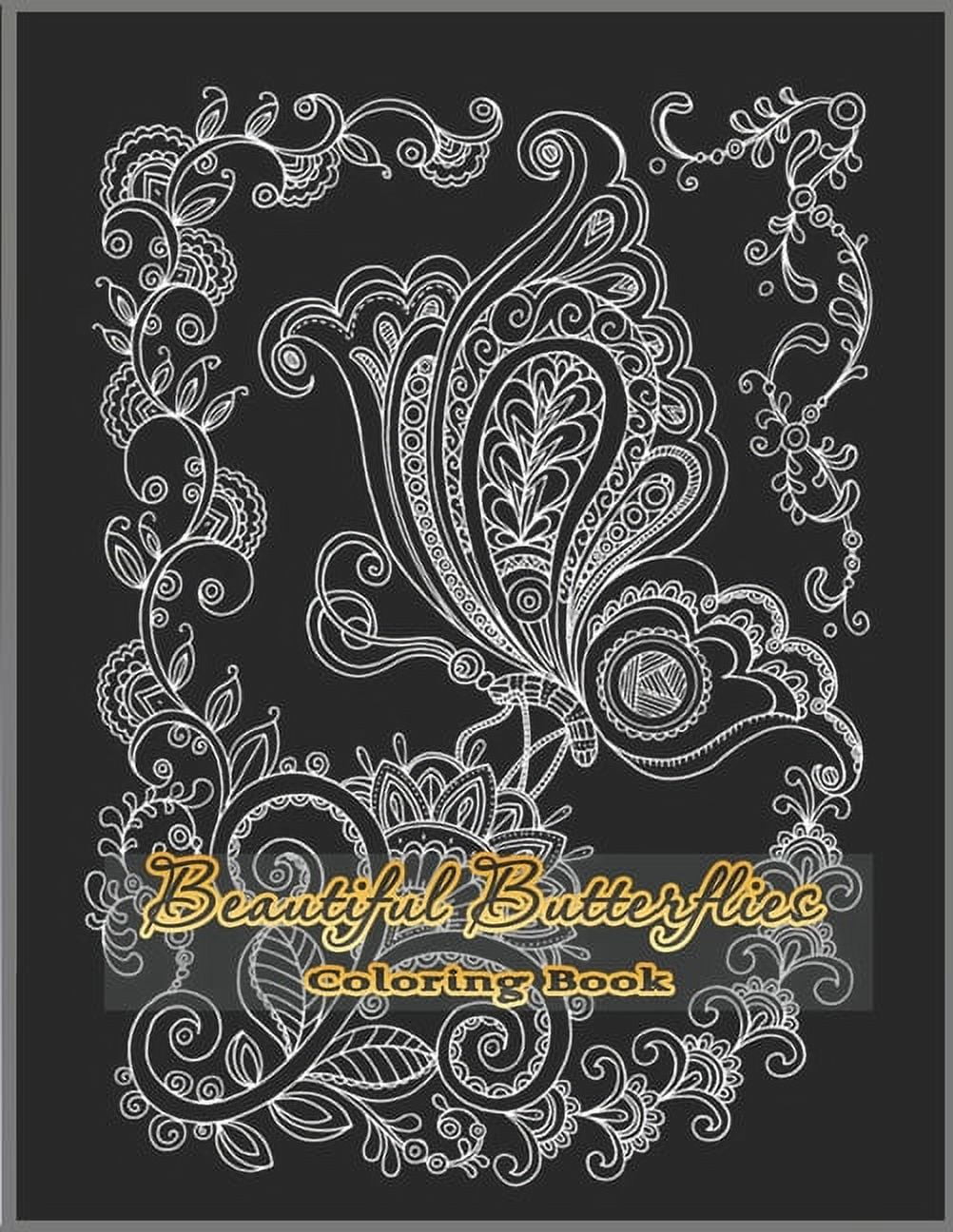 Beautiful Butterfly Coloring Book: Beautiful Butterflies to color: a ...