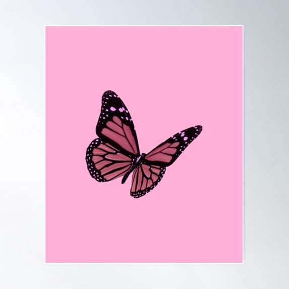 Beautiful Butterfly Poster Wall Art Modern Wall Decor For Living Room ...