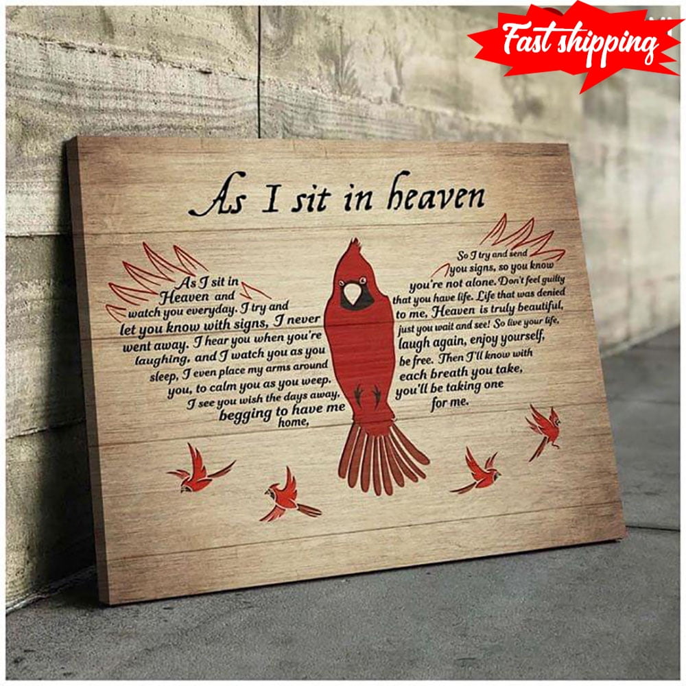 Beautiful Cardinals As I Sit In Heaven And Watch You Everyday I Try And ...