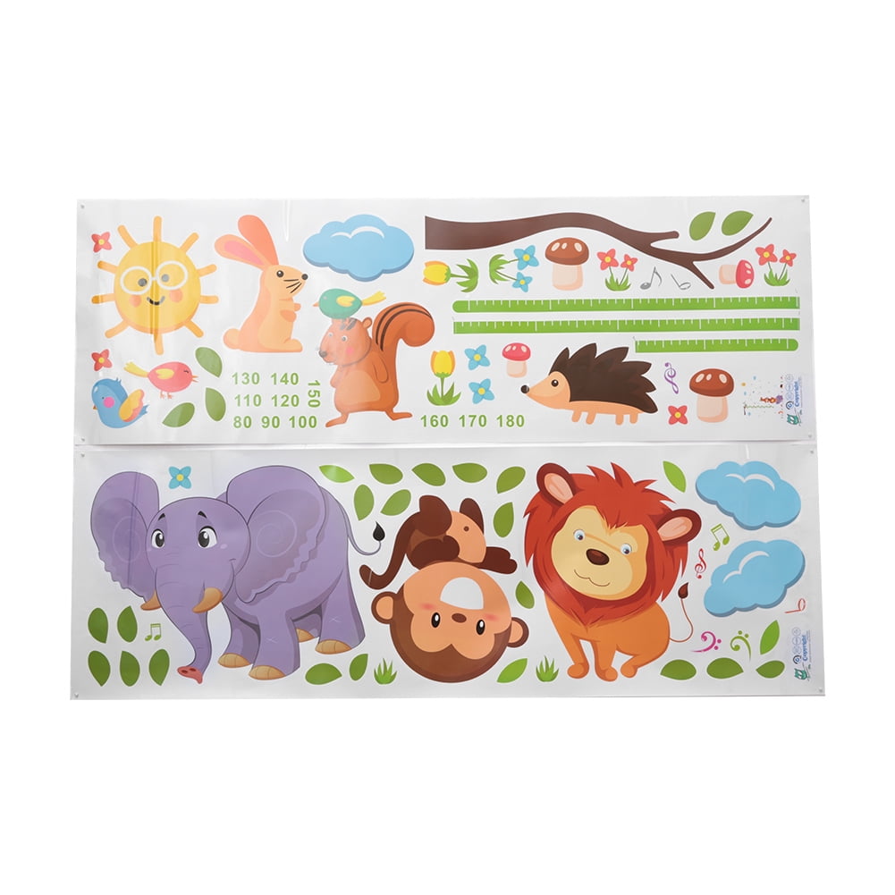 Beautiful Cartoon Wall Decal Children's Room Kindergarten Background ...