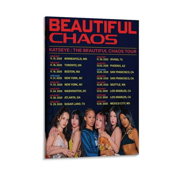 Beautiful Chaos Katseyes Poster Poster Decorative Painting Canvas Wall ...