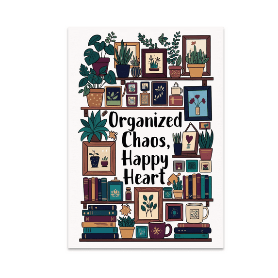 Beautiful Chaos Wall Art - Cluttercore Decor - 13x19 Poster Print ...