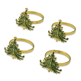 Beautiful Christmas Tree Napkin Rings Set of 4 - Walmart.com