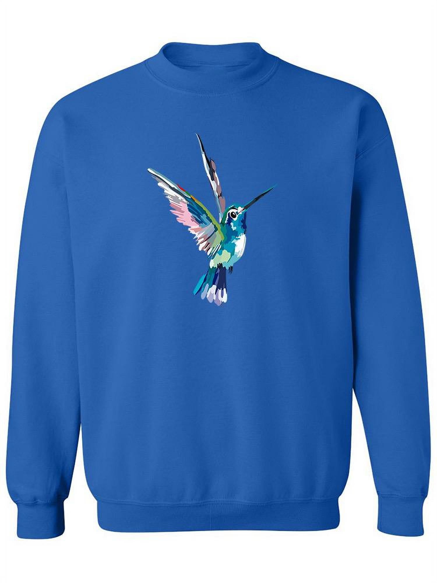 Beautiful Colorful Hummingbird Sweatshirt Women -Image by Shutterstock ...
