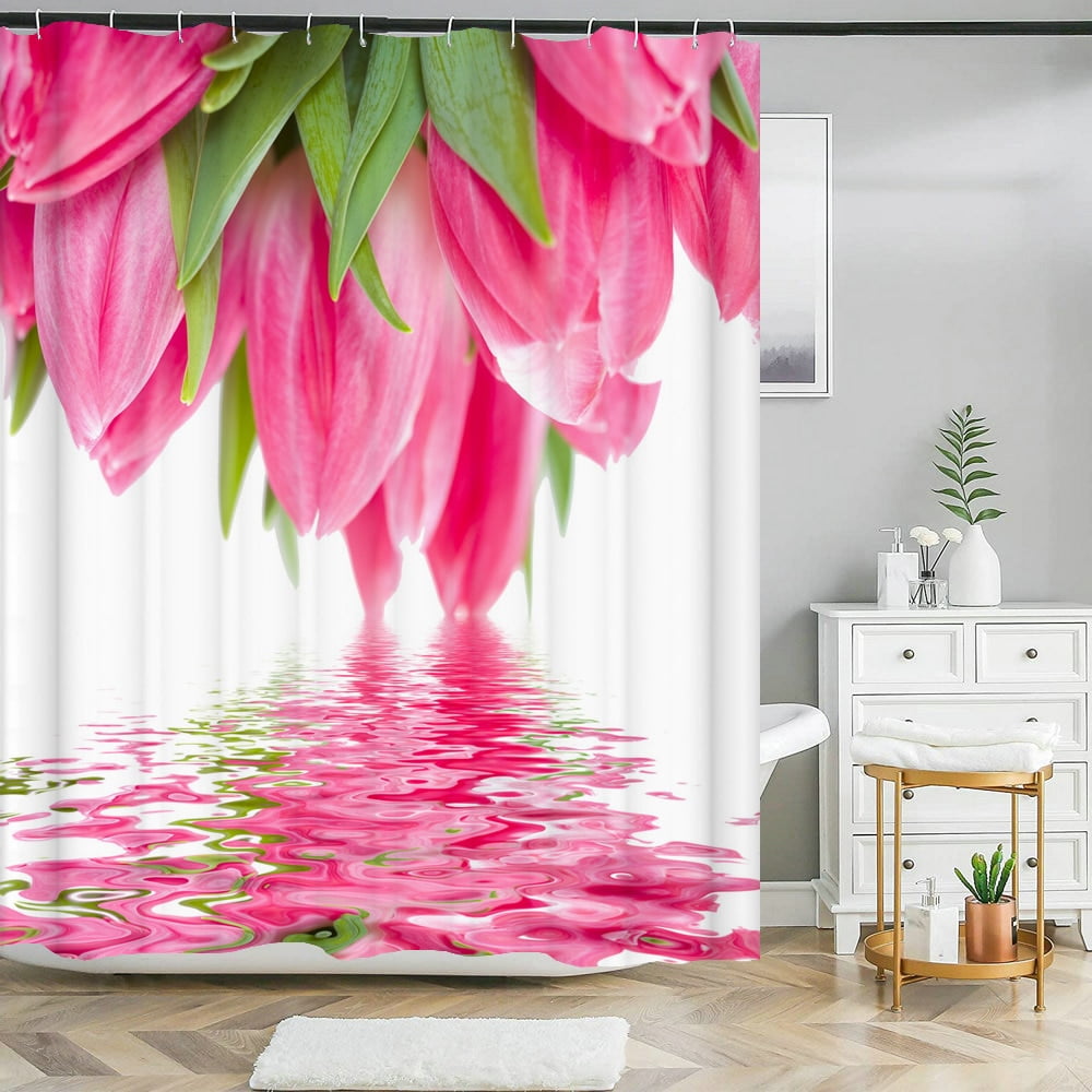 Beautiful Colorful Sunflower Flower Printed Shower Curtains Frabic ...