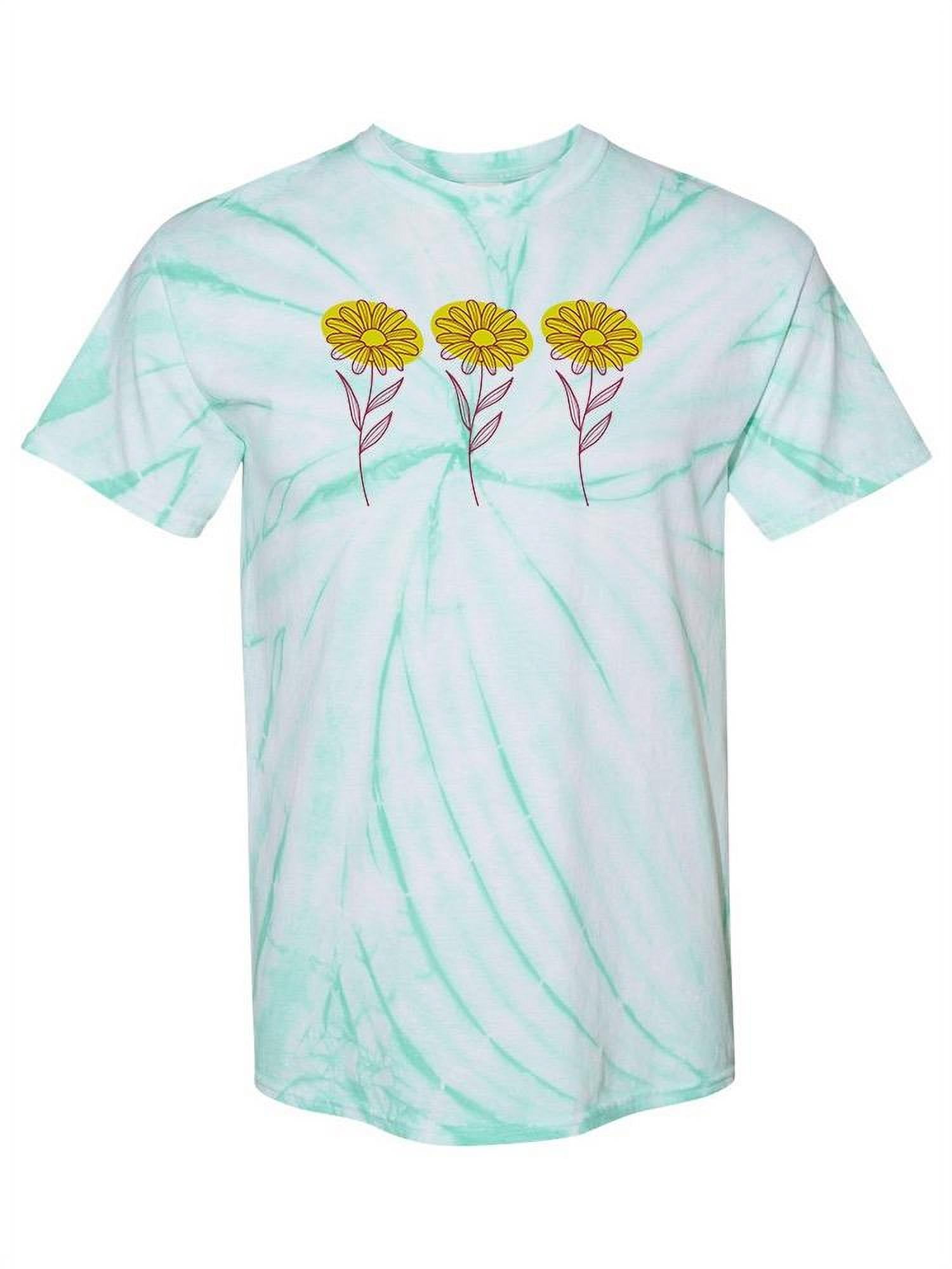 Beautiful Cosmos Flowers Tie-Dye Cyclone Women -Smartprints Designs ...