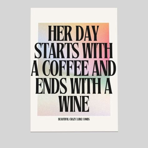 Beautiful Crazy Country Music Luke Combs Inspired Print Poster Size 24 ...