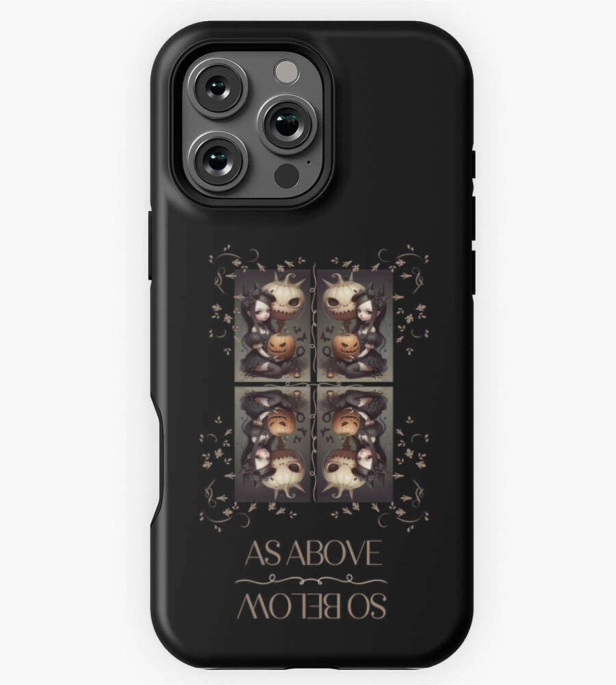 Beautiful Creepy Kawaii Halloween Witchy Goth Girl GA9404 Phone Case ...