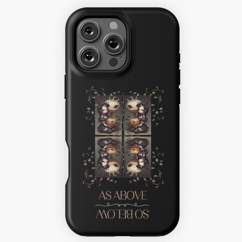 Beautiful Creepy Kawaii Halloween Witchy Goth Girl Phone Case for ...