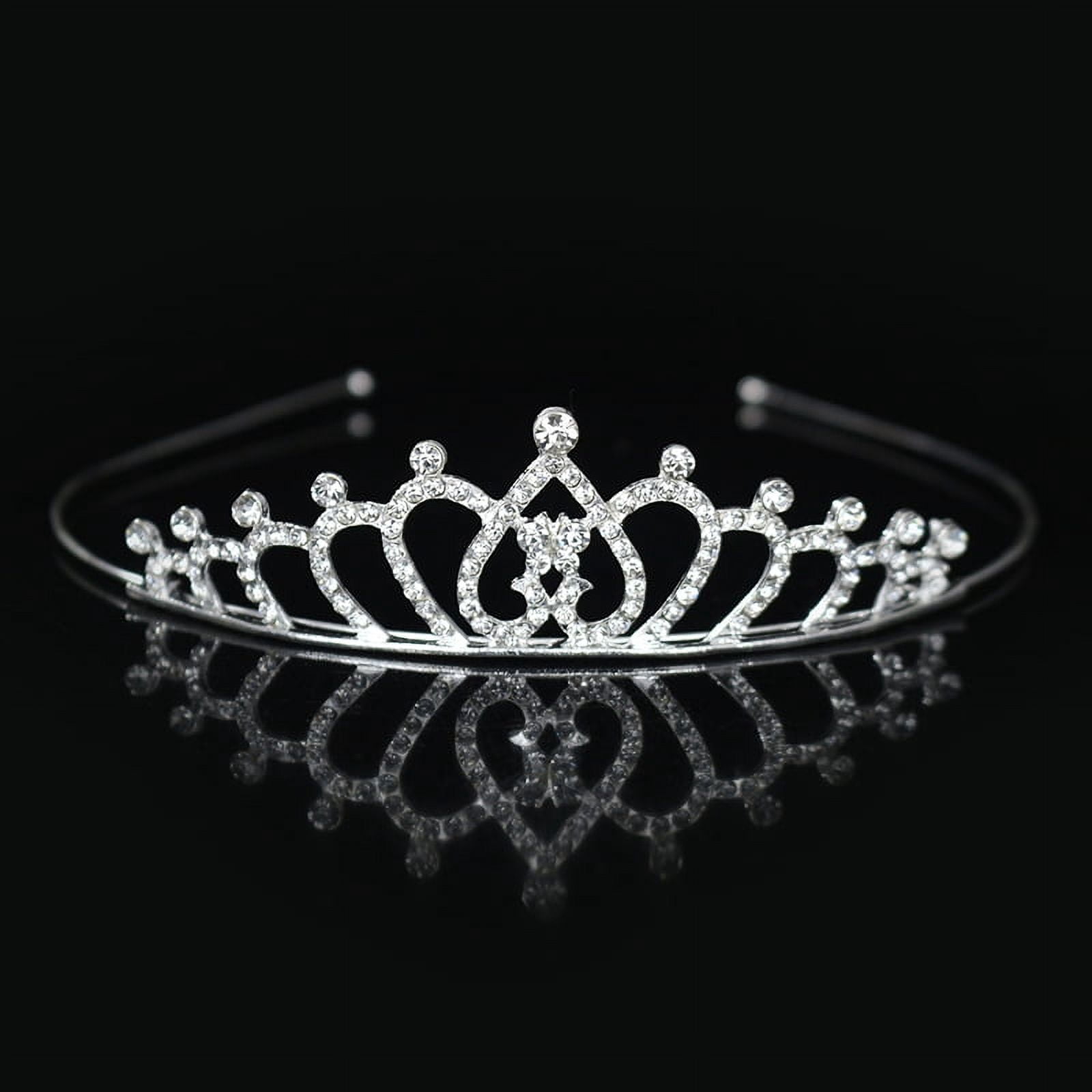 Beautiful Cute Kid Princess Tiaras and Crowns Crystal Headband Bridal ...