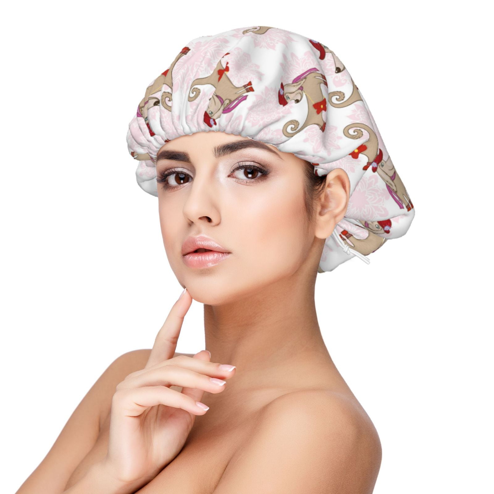 Beautiful Dachshund Dog Puppy Silk Bonnet for Sleeping Women Men ...