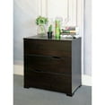 Beautiful Dark Brown Finish Chest With Three Tier And Three Storage ...