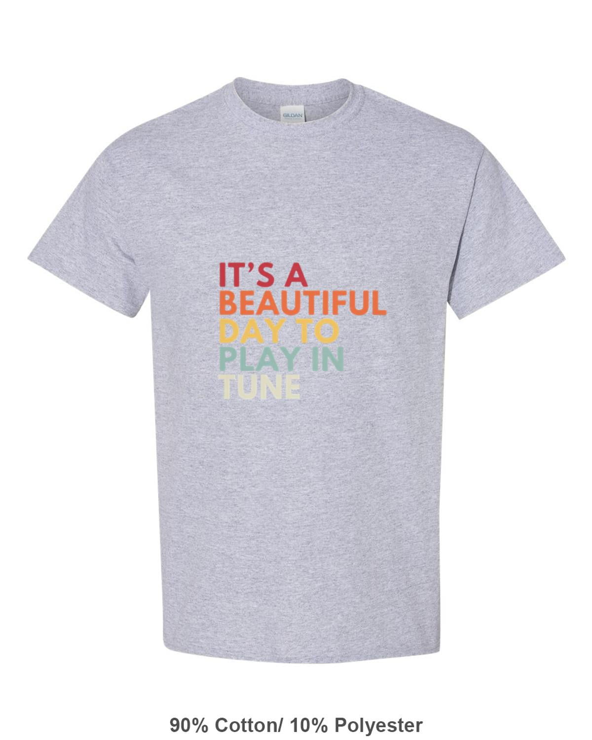 Beautiful Day To Play In Tune Band Director Teacher T-Shirt, for men ...