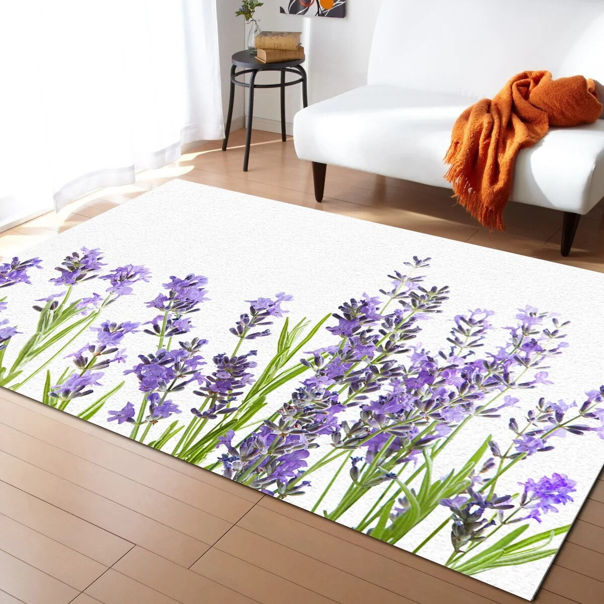 Beautiful Diagram Of The Graphic Glass Painting Living Room Floor Mat ...