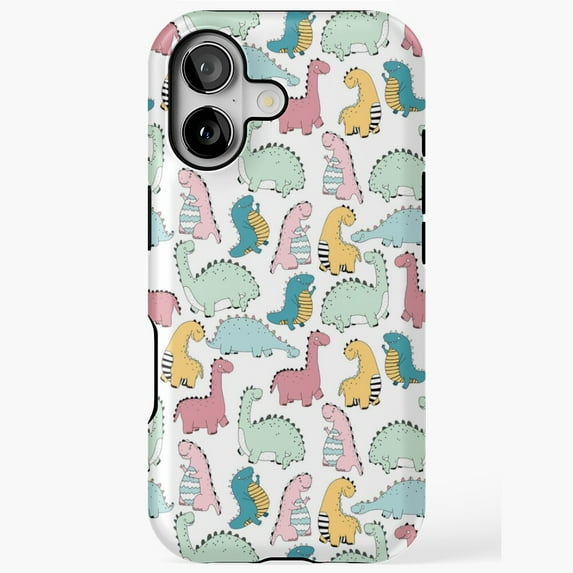 Beautiful Dinosaur Pattern Colorful Compatible Phone Case for iPhone 11 ...