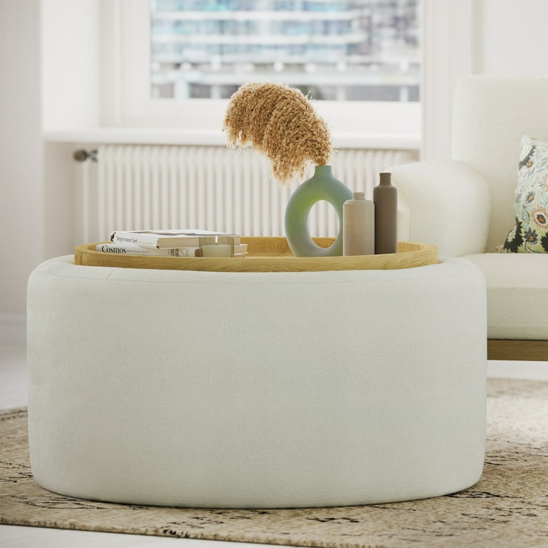 Sitting table with storage store