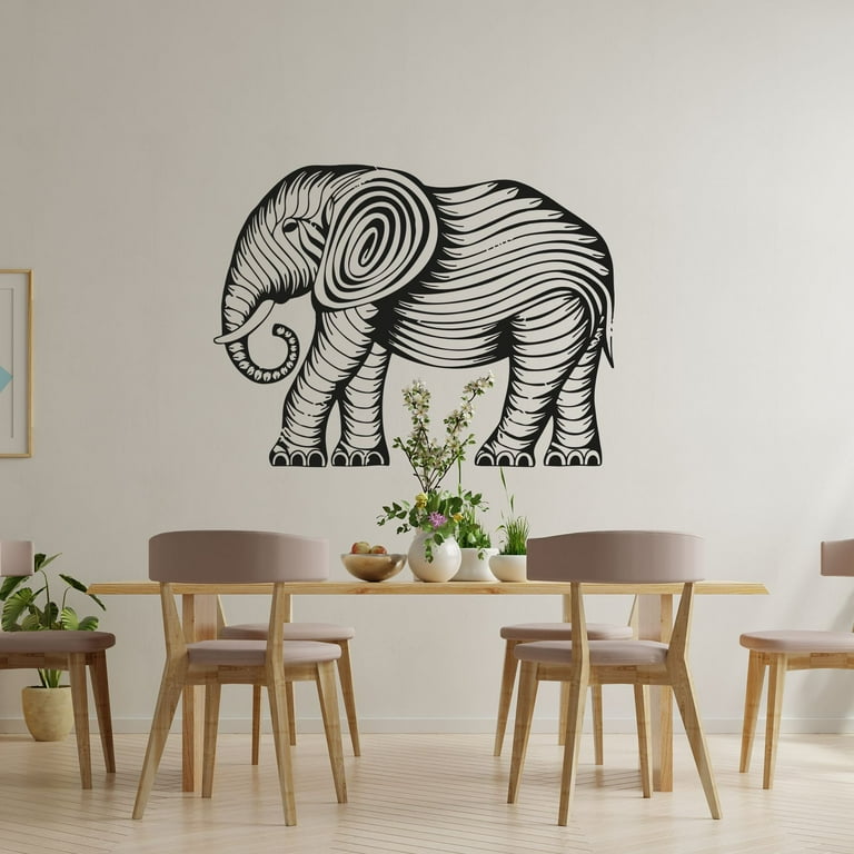 Aztec Elephant Tattoo