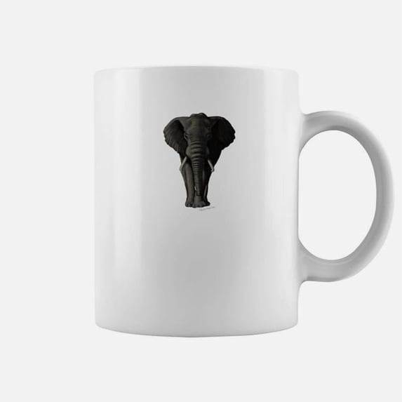 Beautiful Elephant Walking Coffee Mug - Walmart.com
