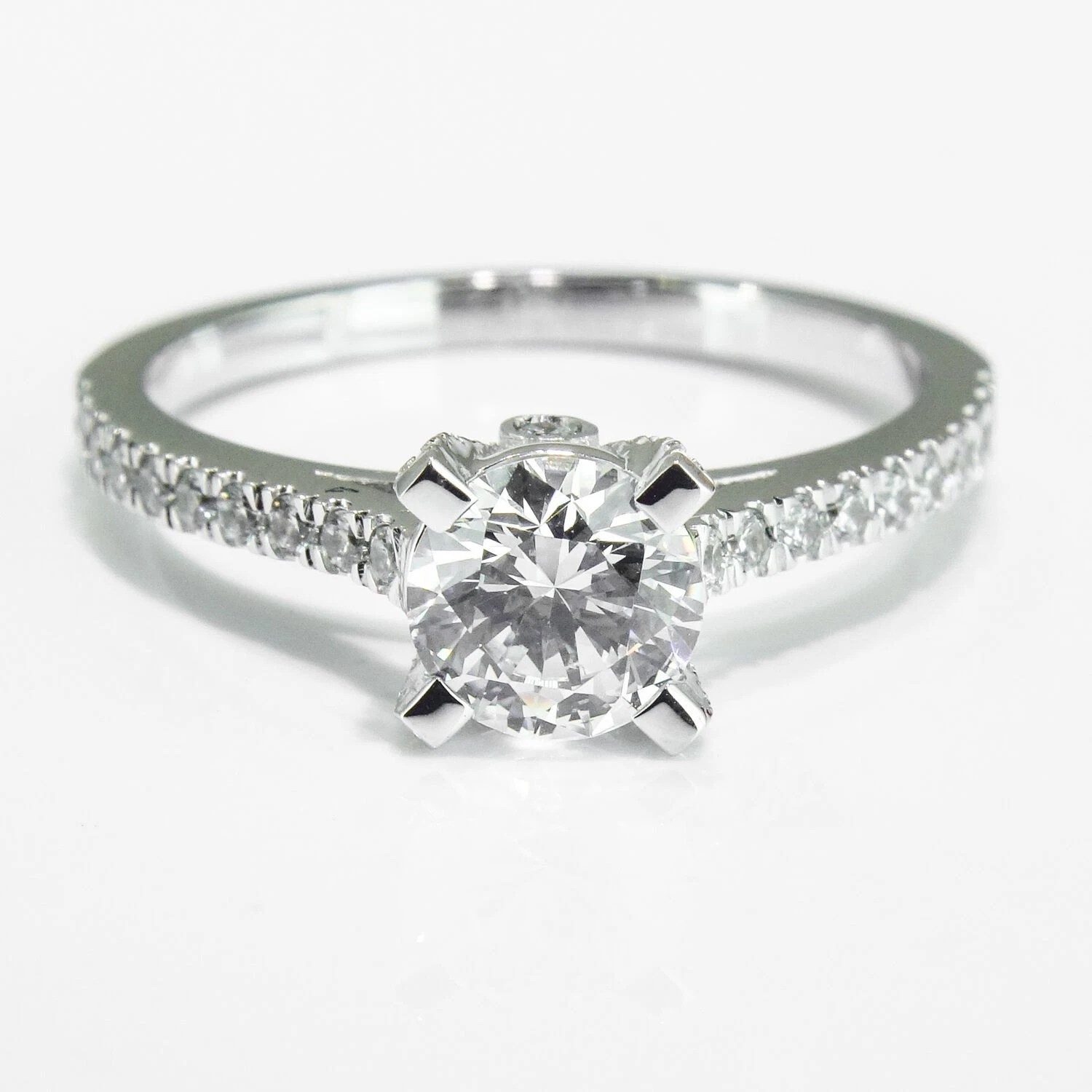 Beautiful Engagement Ring, Solitaire Wedding Proposal Ring, 1.4 Ct ...