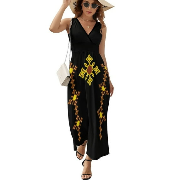 Beautiful Ethiopian cross Sleeveless Dress dresses for woman 2024 dress ...