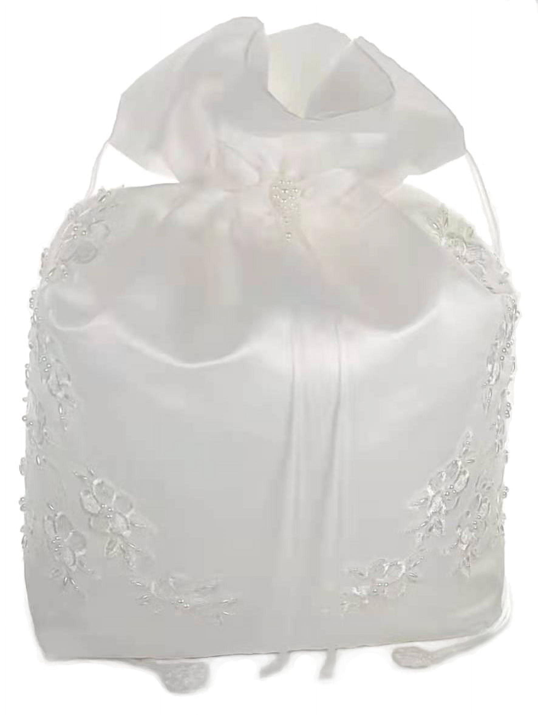 Beautiful Extra Large Satin Wedding Card Bag, Bridal Accessory Bag or ...