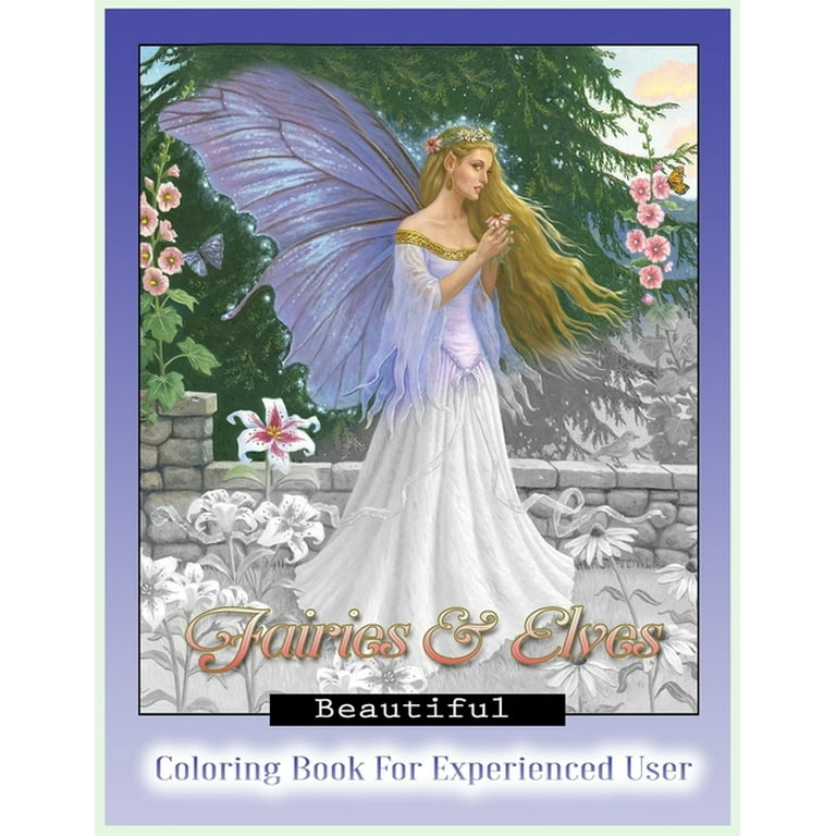 beautiful fairies coloring pages