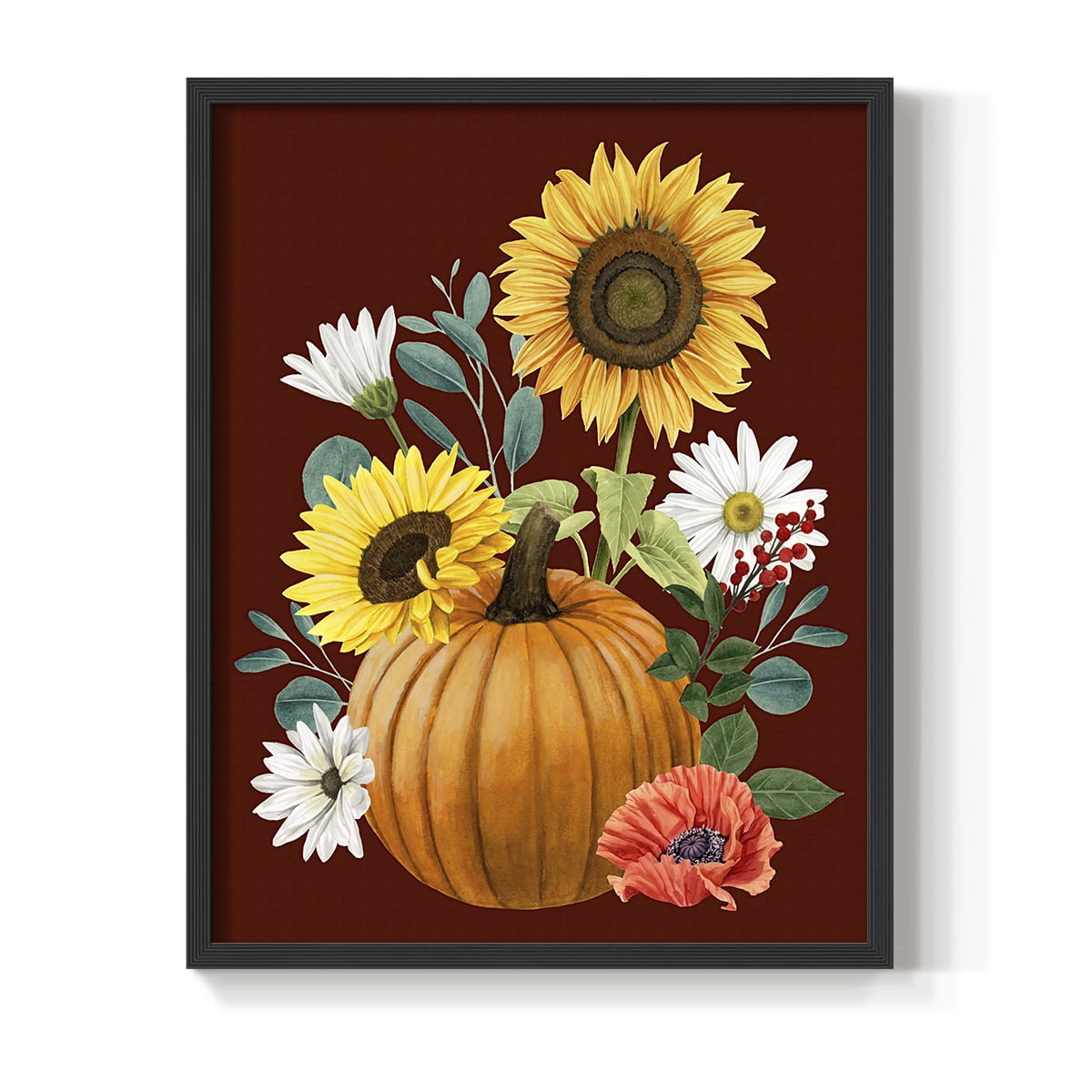 Beautiful Fall I Framed Print in Black Solid Wood Framed Print No Nail ...