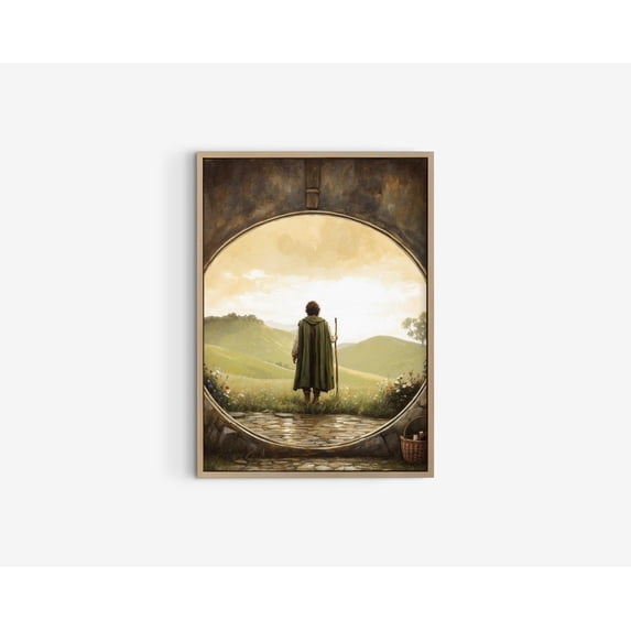 Beautiful Fantasy House Wall Art High Fantasy Fellowship - Walmart.com