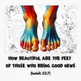 Beautiful Feet Sticker - Walmart.com