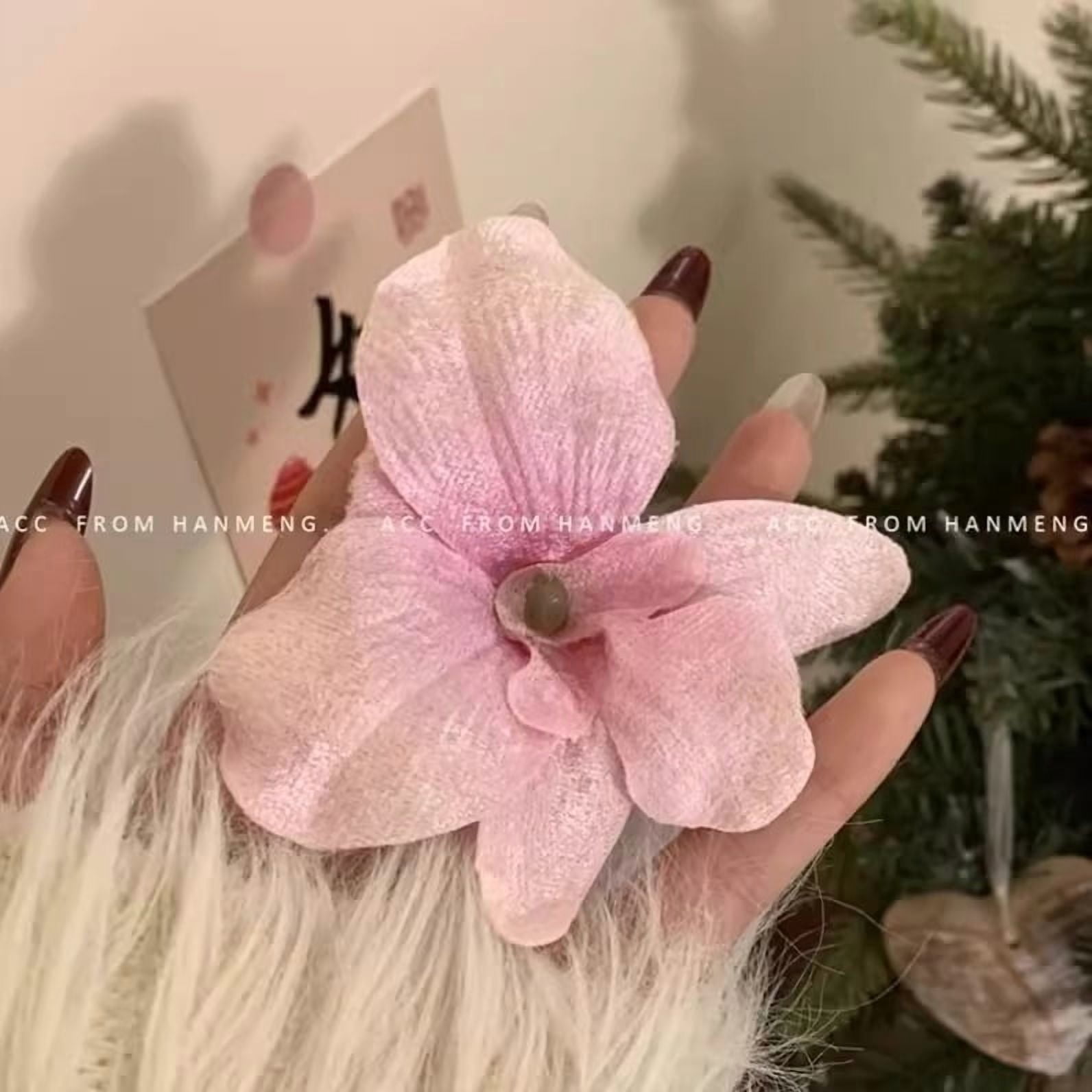 Beautiful Flower Hair Clip for Women and Girls Flower Hair Clip Hair ...
