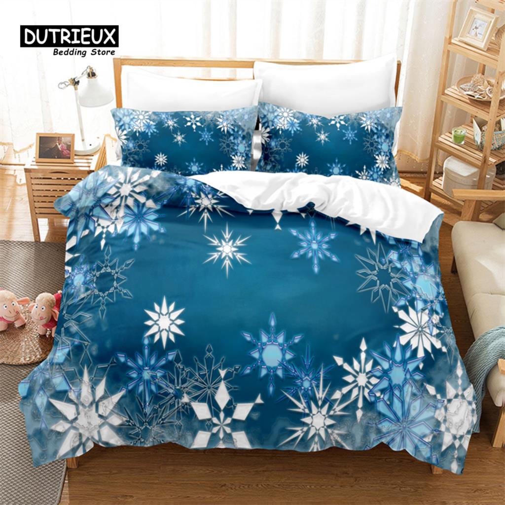 Beautiful Flowers Bedding Set 3Pcs FlowerDuvet Cover Set Soft ...